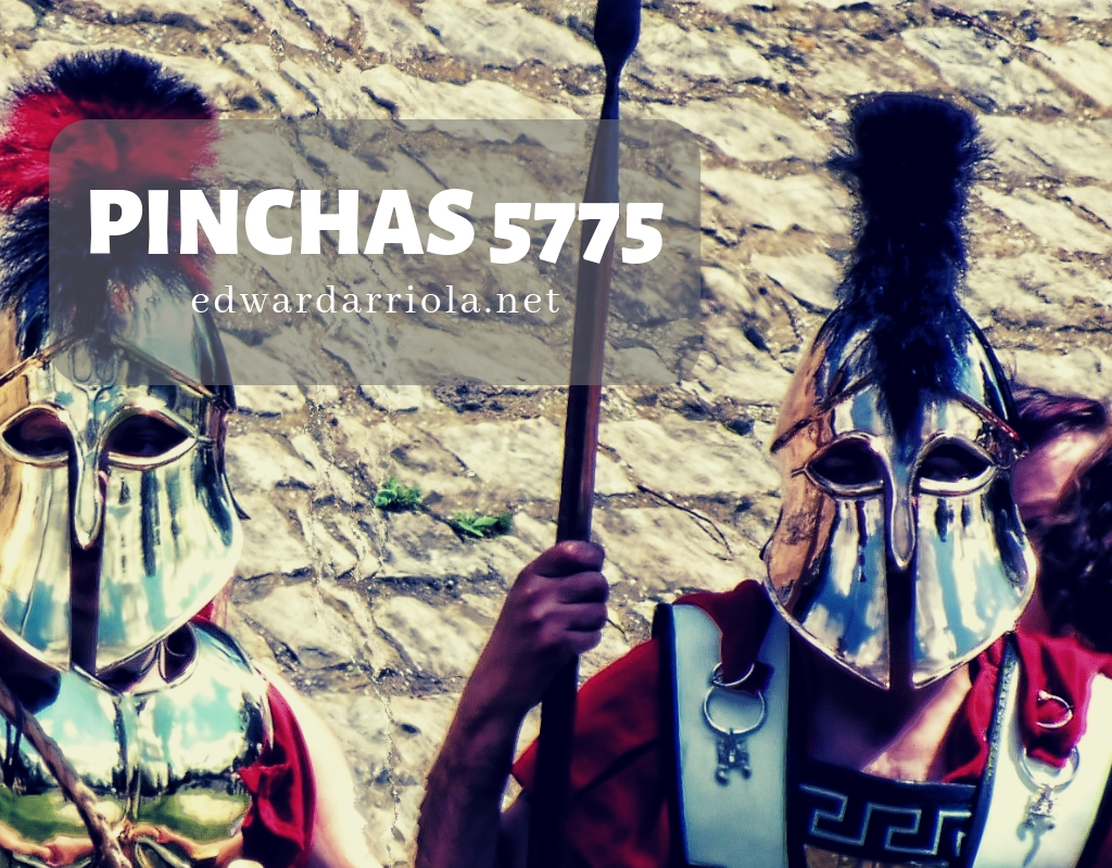 D’var: Pinchas 5775 | Eddie